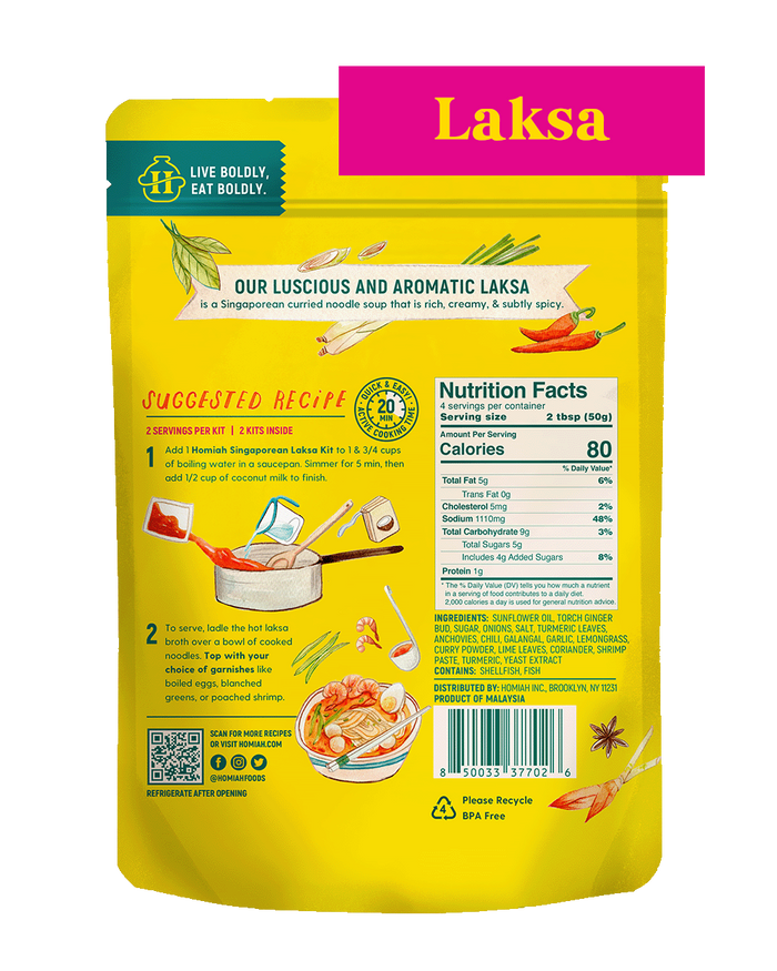 Spice Kit Trio - Laksa, Rendang and Red Curry